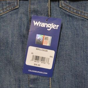 Wrangler | Jackets & Coats | Wrangler Retro Collegiate Embroidered ...
